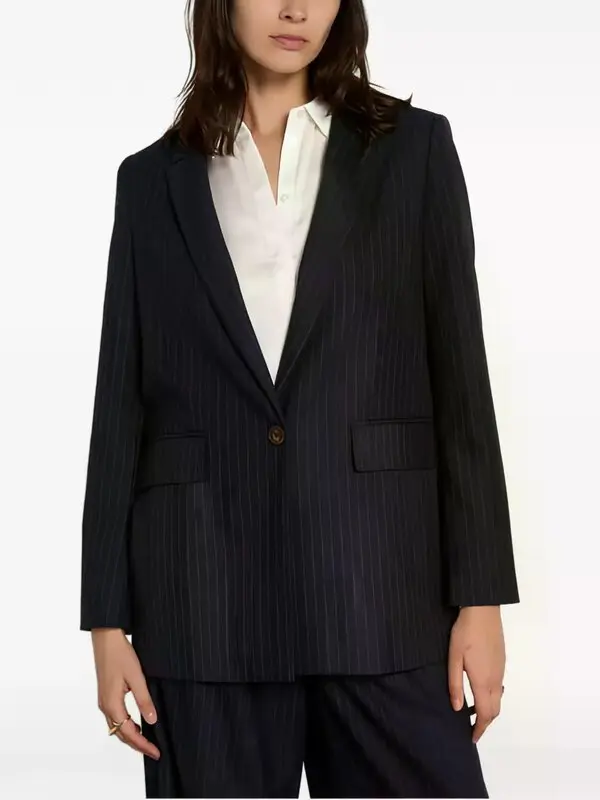 Maison123 Nelia Pinstripe-pattern Blazer