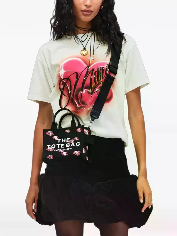 Marc Jacobs The Tote Lips-print Bag
