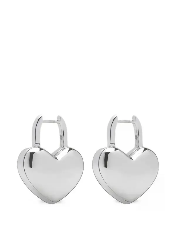 Marc Jacobs Puffy Heart Huggies Earrings