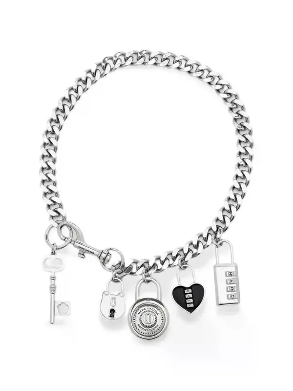 Marc Jacobs Padlock Charm Necklace