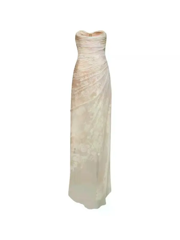 Ermanno Scervino Lace-embroidered Maxi Dress