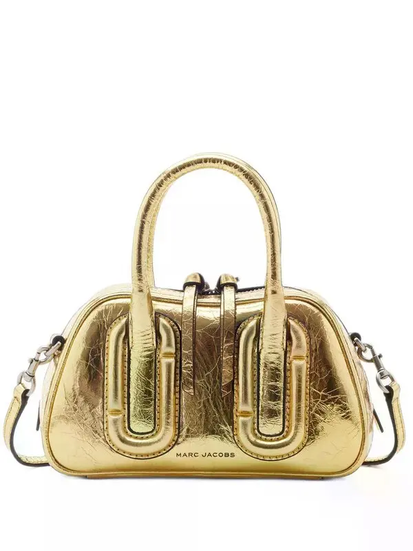 Marc Jacobs Crinkled-leather Top-handle Mini Bag