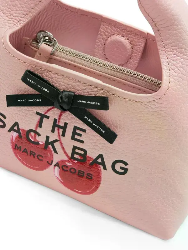 Marc Jacobs The Sack Bag Cherry-print Leather Crossbody Bag
