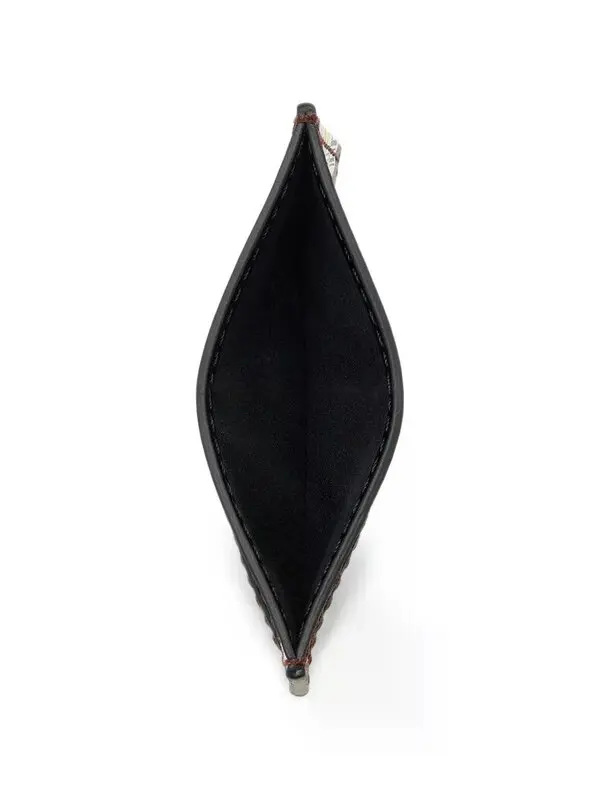 Marc Jacobs Graphic-print Leather Card Holder