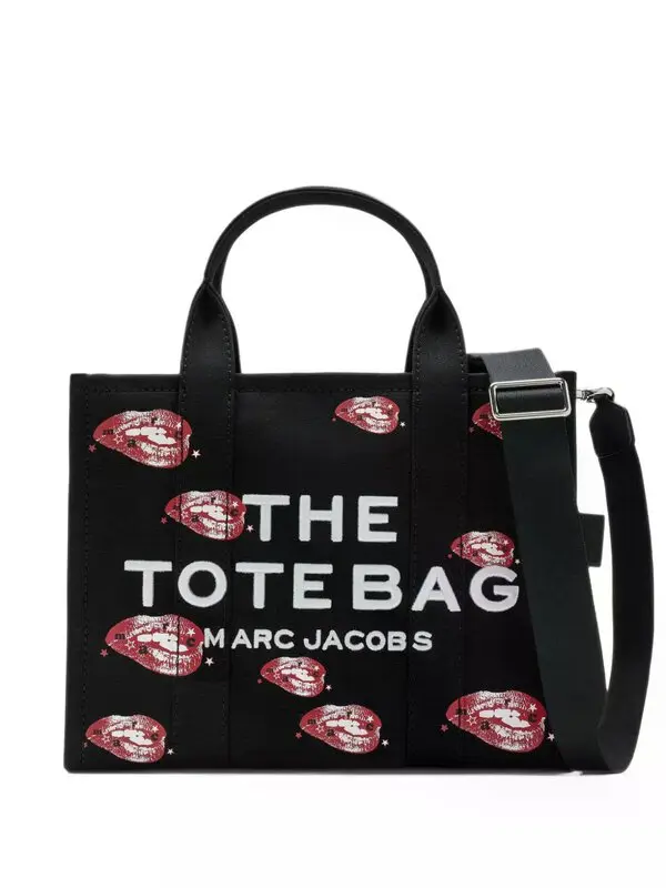 Marc Jacobs Medium The Tote Lips-print Bag