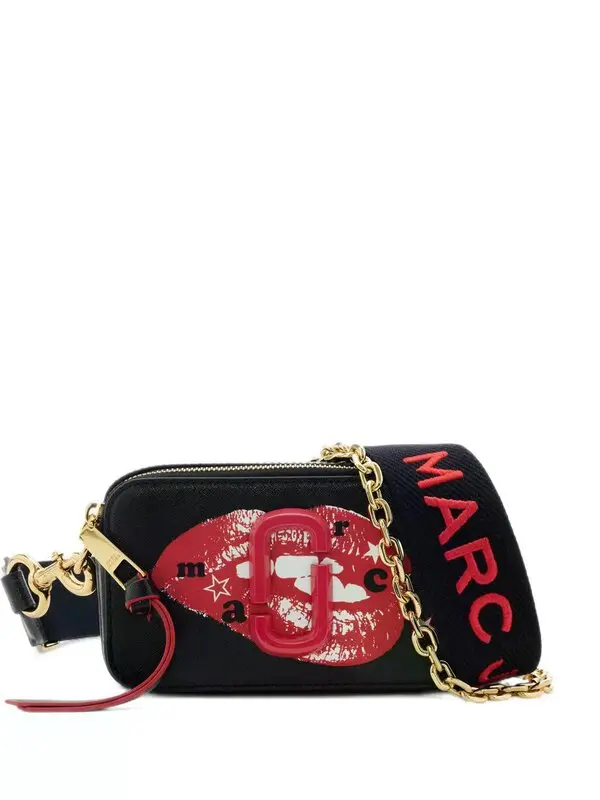 Marc Jacobs The Snapshot Lip-print Shoulder Bag