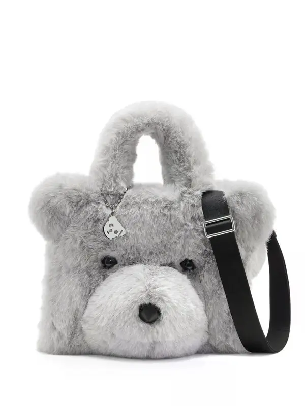 Marc Jacobs The Tote Faux-fur Teddy-motif Tote Bag