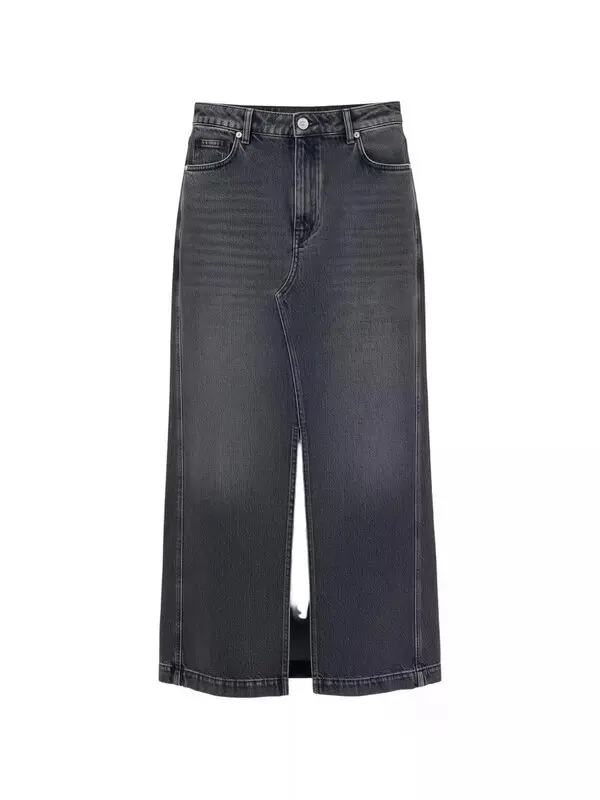 Dolce & Gabbana Denim Mini Skirt - Grey
