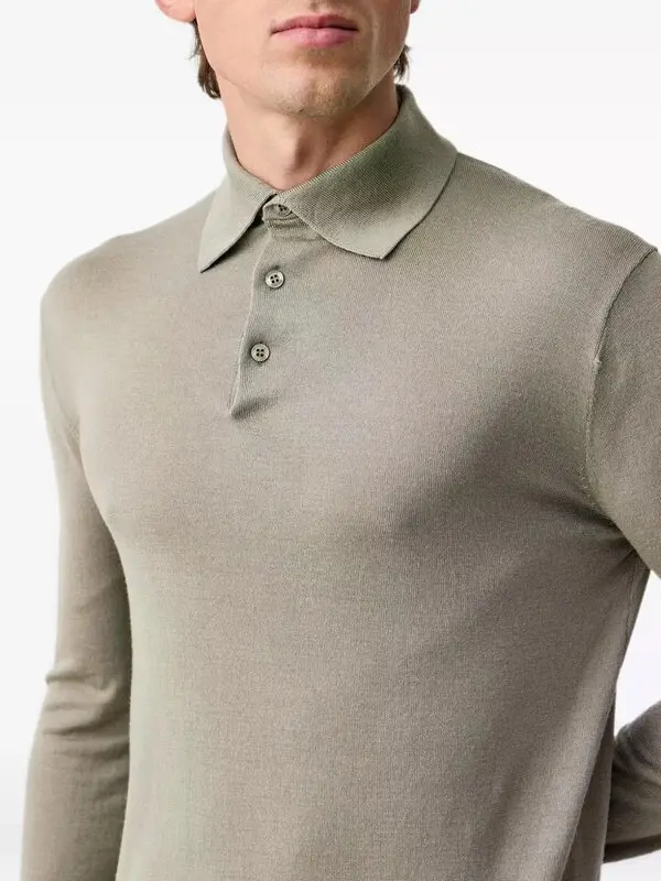 Guess Nasser Long-sleeve Polo Shirt