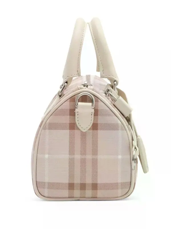 Burberry Mini Check Bowling Bag