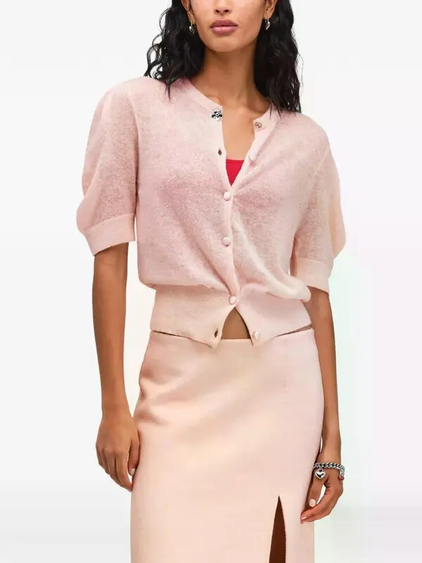 Marc Jacobs Puff-sleeve Cardigan