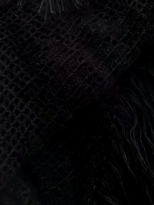 CHIARA IS Peonia Coperta Fringed Scarf