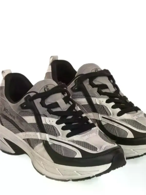 Just Cavalli Panelled Mesh Sneakers