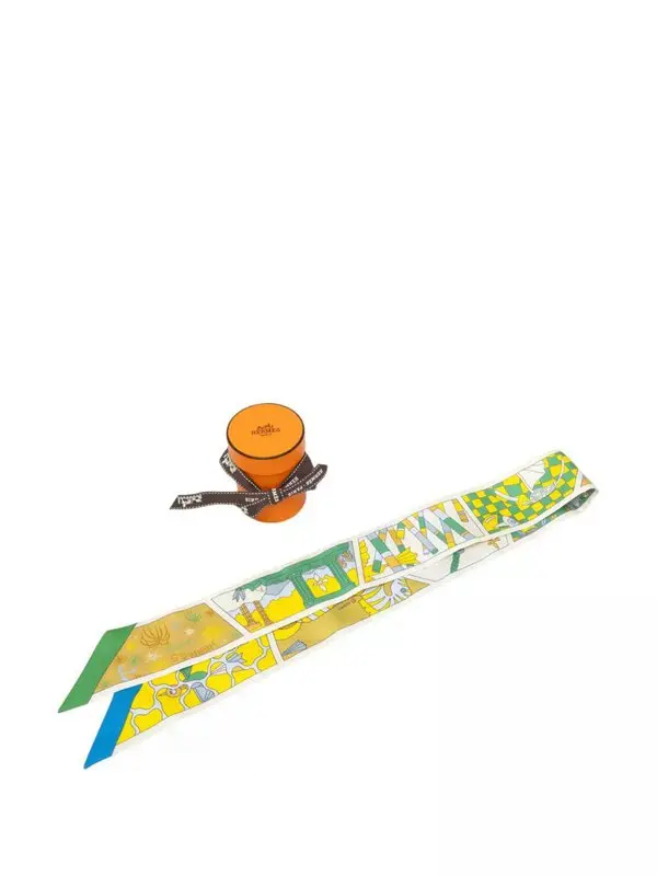 Hermès 2020-2026 Factory Suite Silk Twilly Scarf Scarves