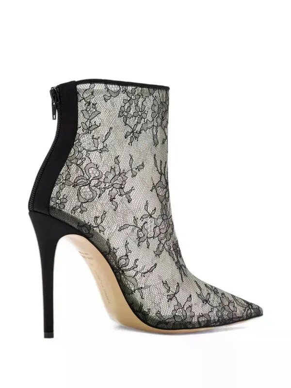 ANDREA WAZEN Gigi Lace Ankle Boots