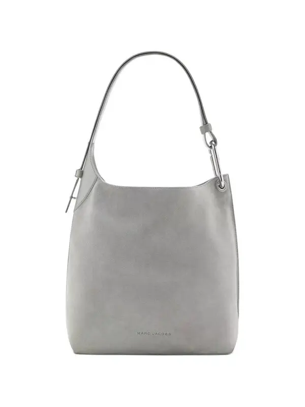Marc Jacobs Scene Large Bucket Bag In Suede - Grey