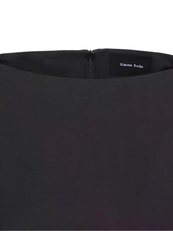 Simone Rocha Bow-detail Sleeveless Mini Dress