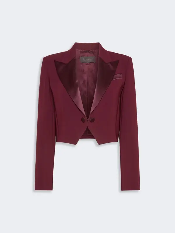 Max Mara Cady Spencer Jacket - Bordeaux