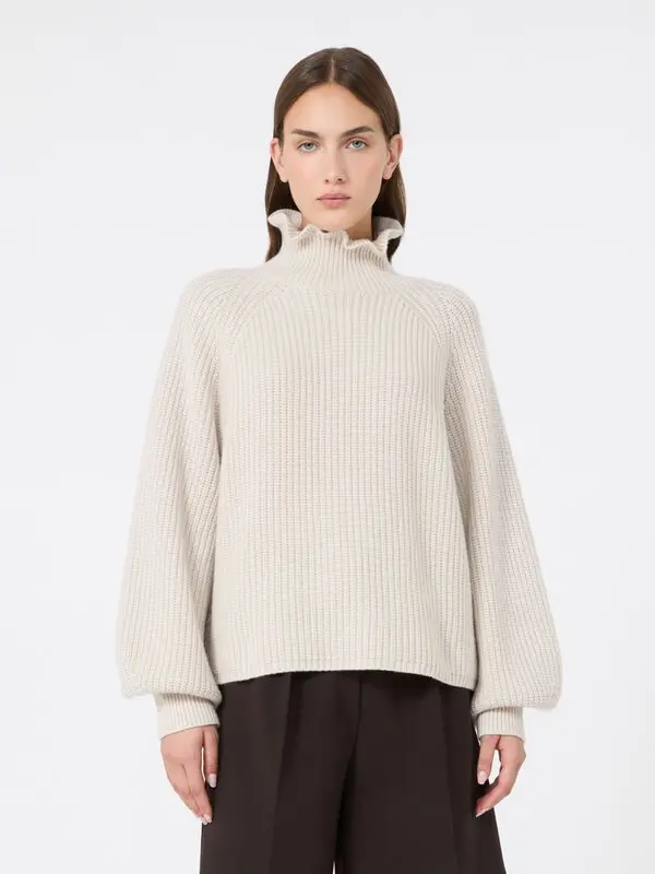 Max Mara Relaxed-cut Wool And Cashmere Sweater
