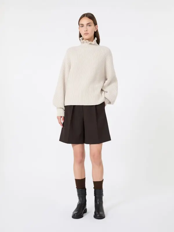 Max Mara Relaxed-cut Wool And Cashmere Sweater