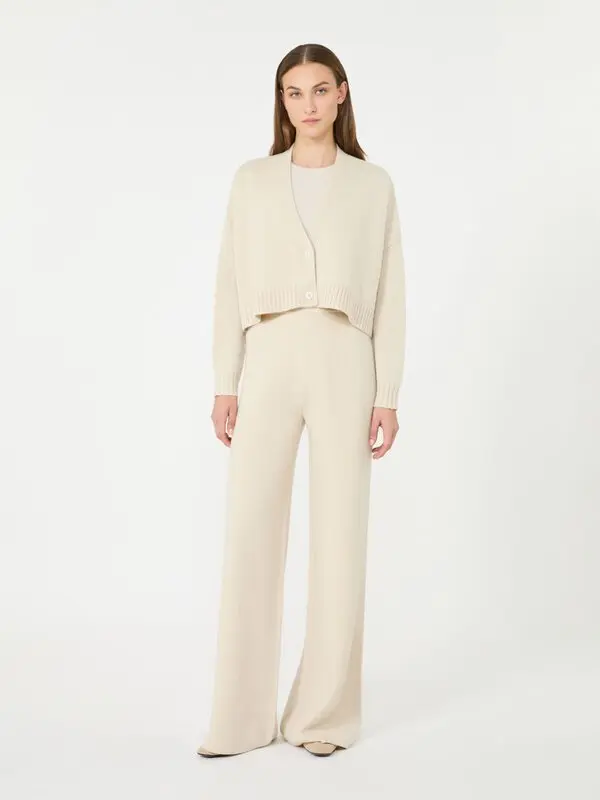 Max Mara Wool And Cashmere Boxy Cardigan