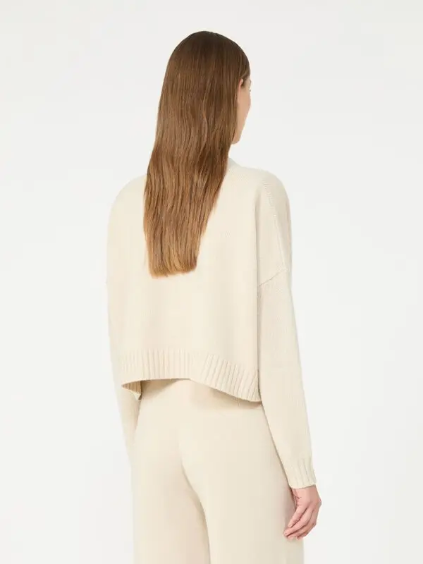 Max Mara Wool And Cashmere Boxy Cardigan