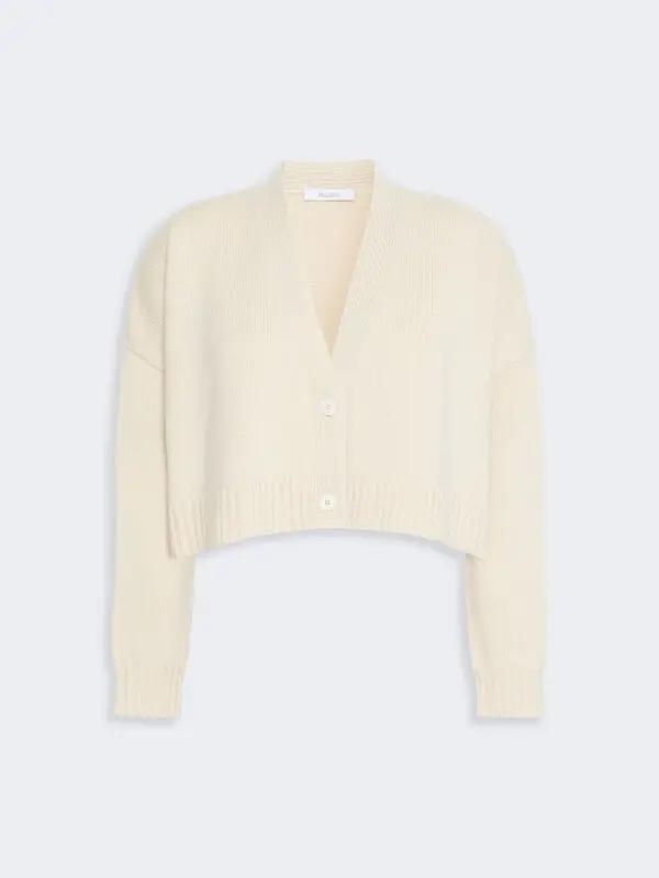 Max Mara Wool And Cashmere Boxy Cardigan