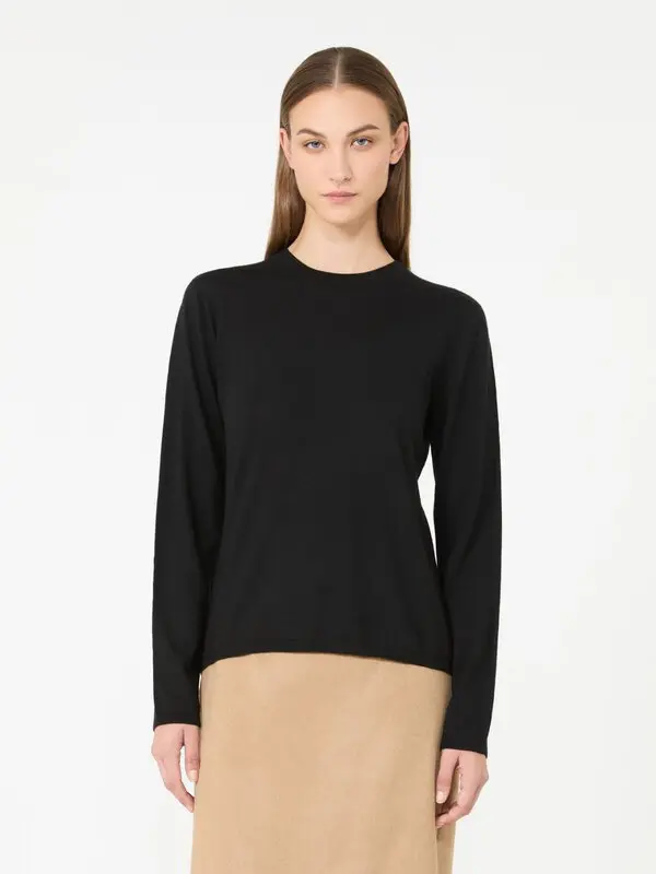 Max Mara Cashmere Yarn Crew-neck Sweater