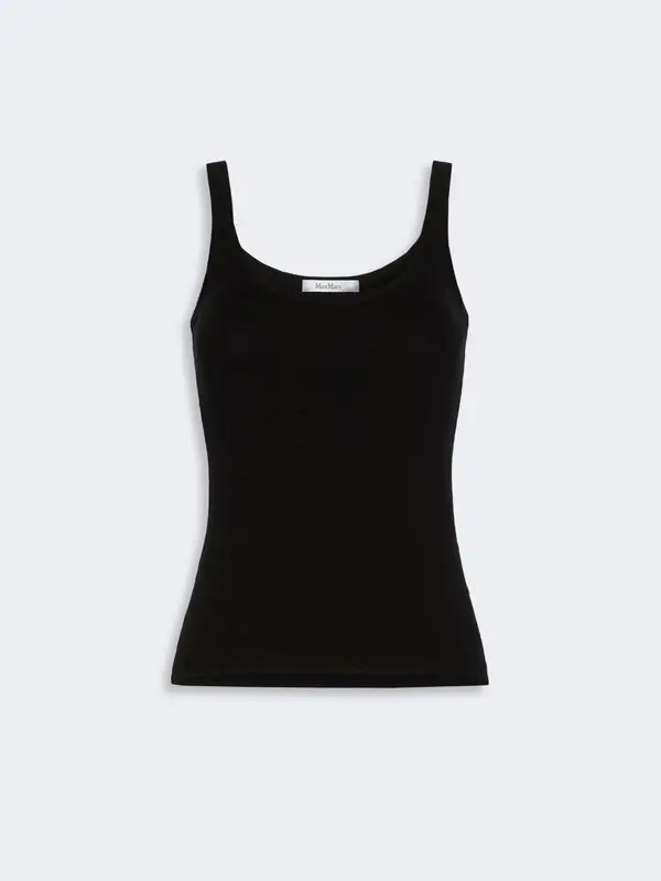 Max Mara Sleeveless Wool Yarn Sweater