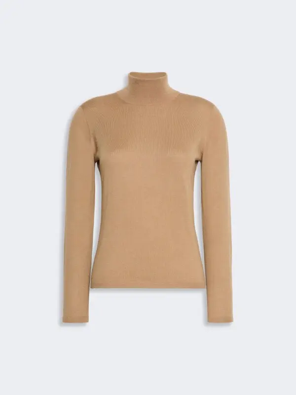 Max Mara Cashmere Yarn Polo-neck Sweater