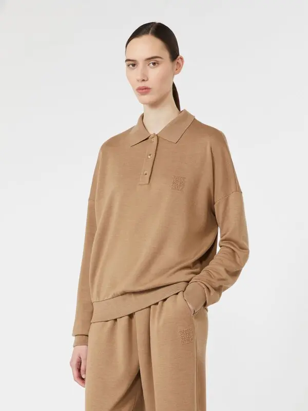Max Mara Wool Fleece Jersey Sweater