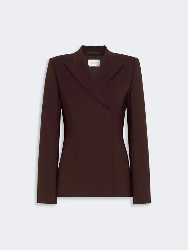 Max Mara Stretch Wool Tailored Jacket