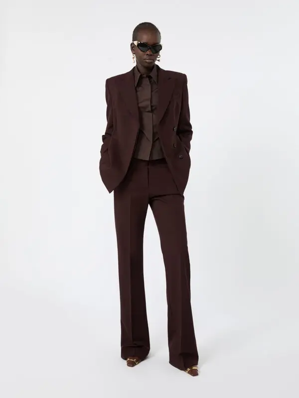 Max Mara Stretch Wool Tailored Jacket