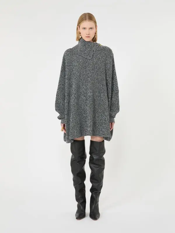 Max Mara Oversized Wool And Cashmere Dress