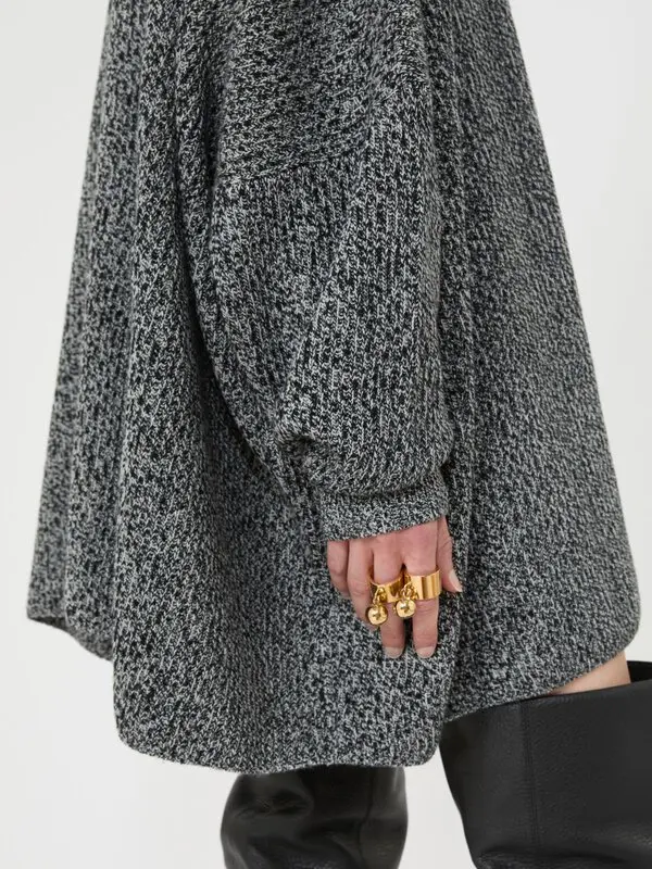 Max Mara Oversized Wool And Cashmere Dress