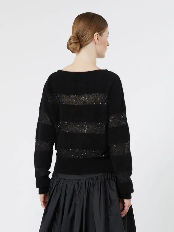 Max Mara Relaxed-fit Mohair Yarn Sweater