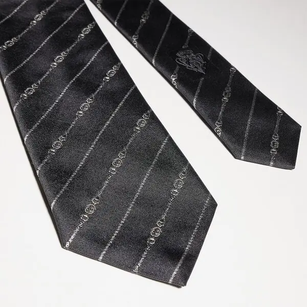 Gucci Interlocking G Belt Silk Tie
