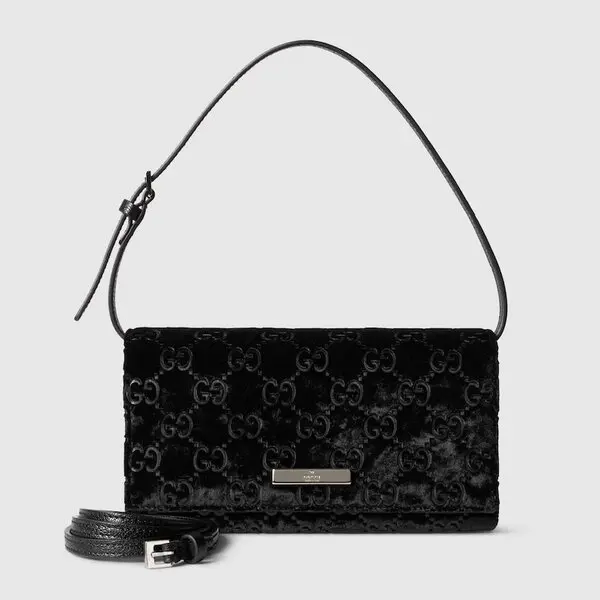 Gucci Small Pouch With Strap Fabric