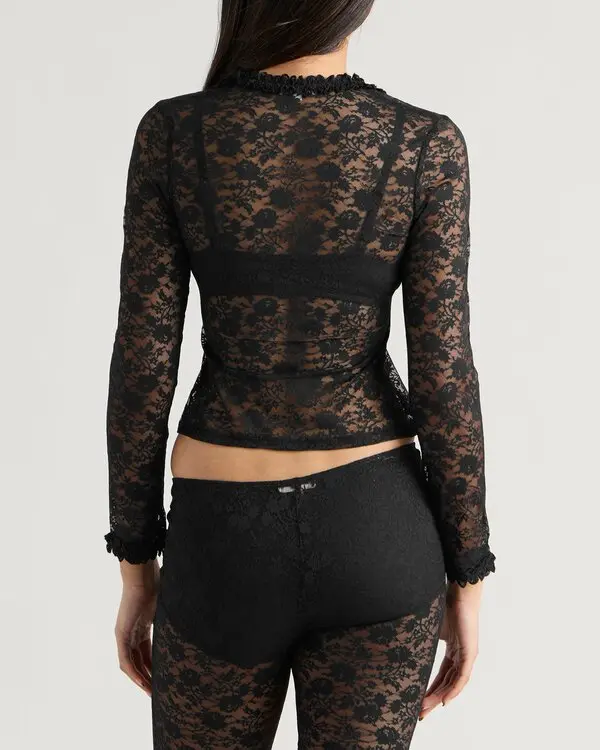 MY MUM MADE IT Lace Poem Top