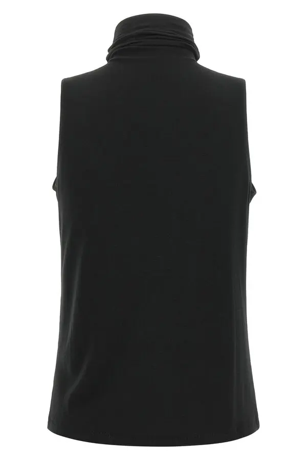 Vince Jersey Turtleneck Top
