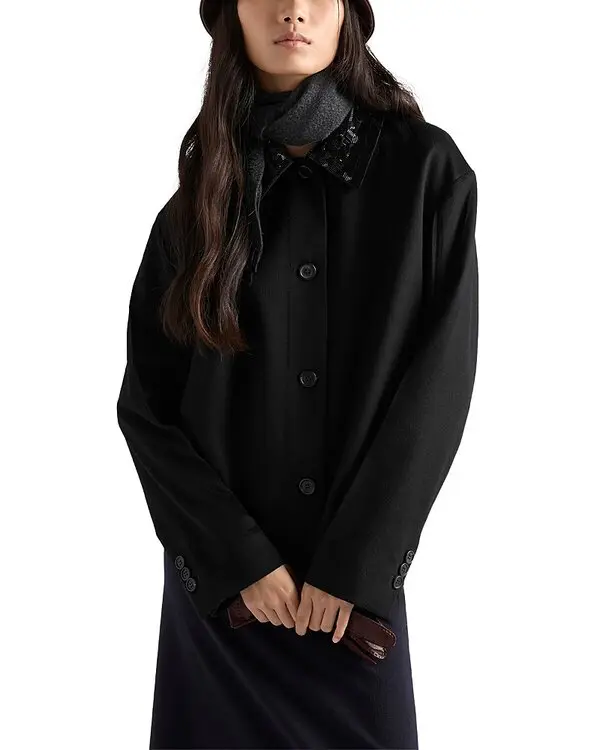 Prada Single-breasted Cashmere Jacket