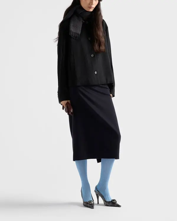 Prada Single-breasted Cashmere Jacket