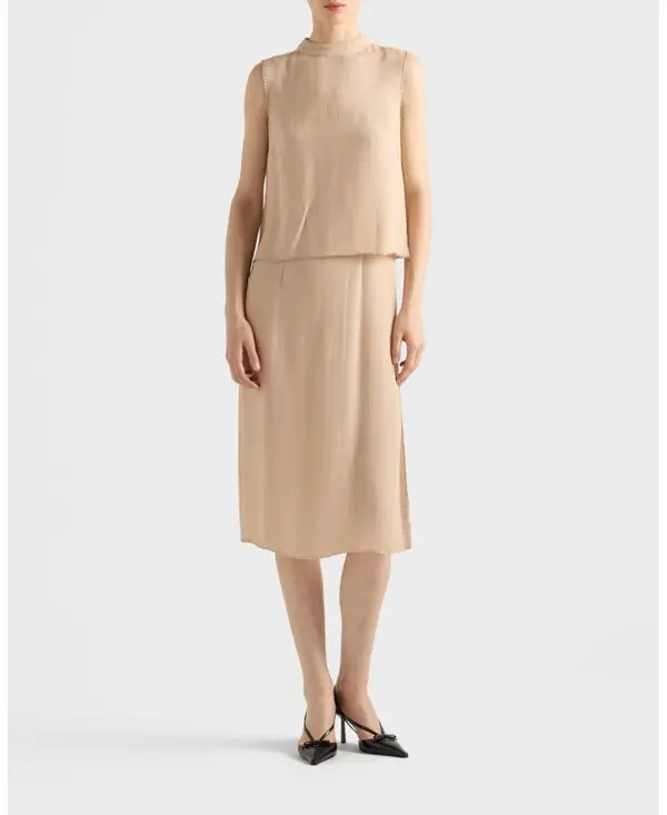 Prada Triple Chiffon Top