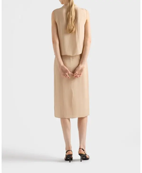 Prada Triple Chiffon Top