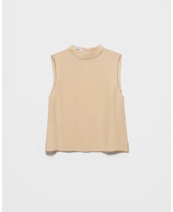 Prada Triple Chiffon Top