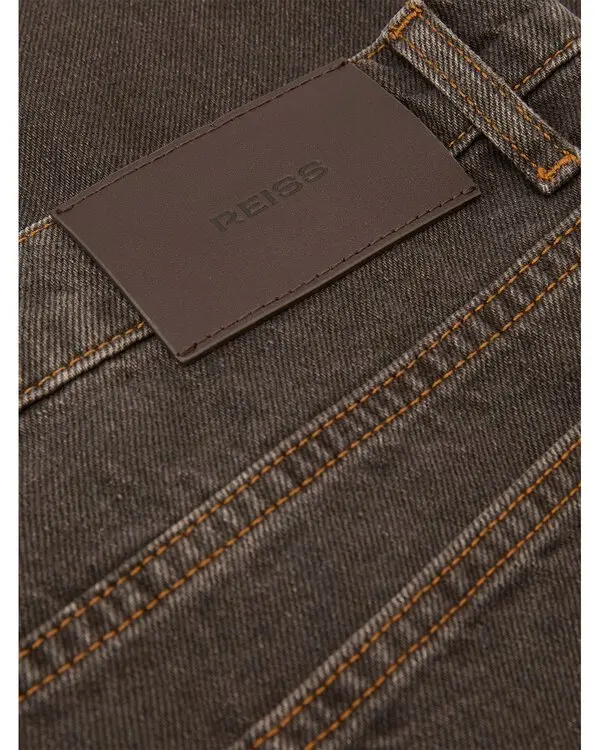 REISS Hendrix Cotton Relaxed Straight Fit 31.5 Jeans