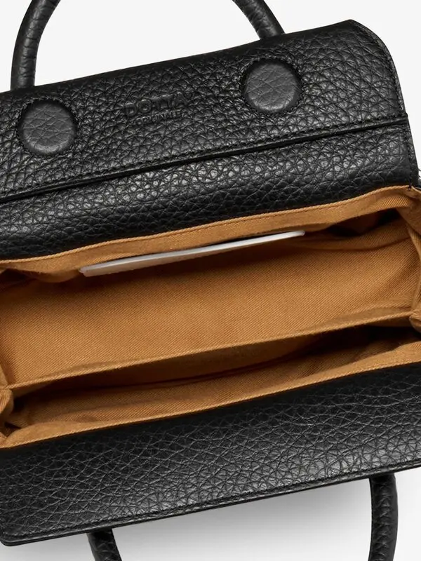 ZANELLATO Dotta Hammered Leather Crossbody Bag
