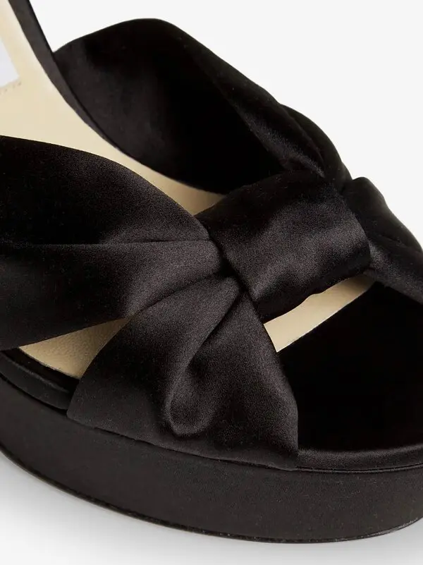 JIMMY CHOO Heloise 120 Sandals With Nappa Platform