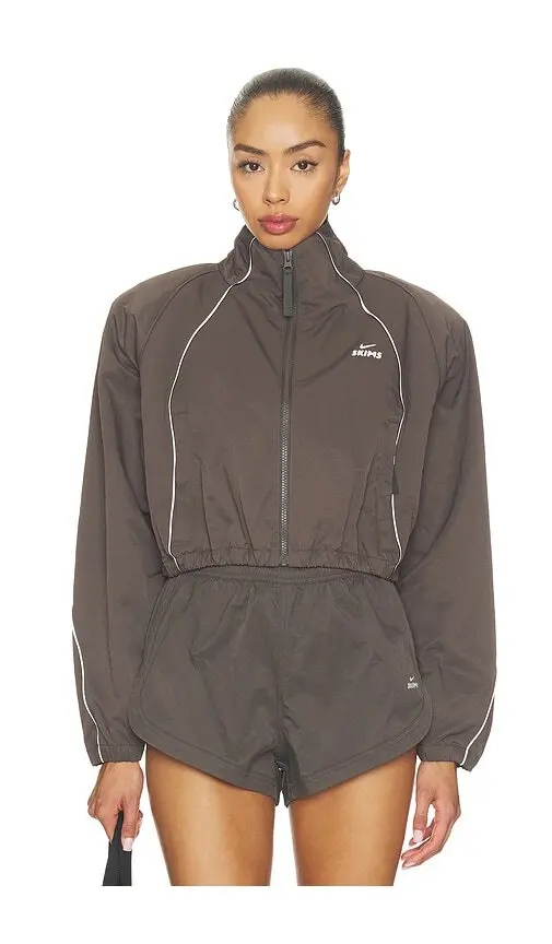 NIKESKIMS Crop Jacket In Brown