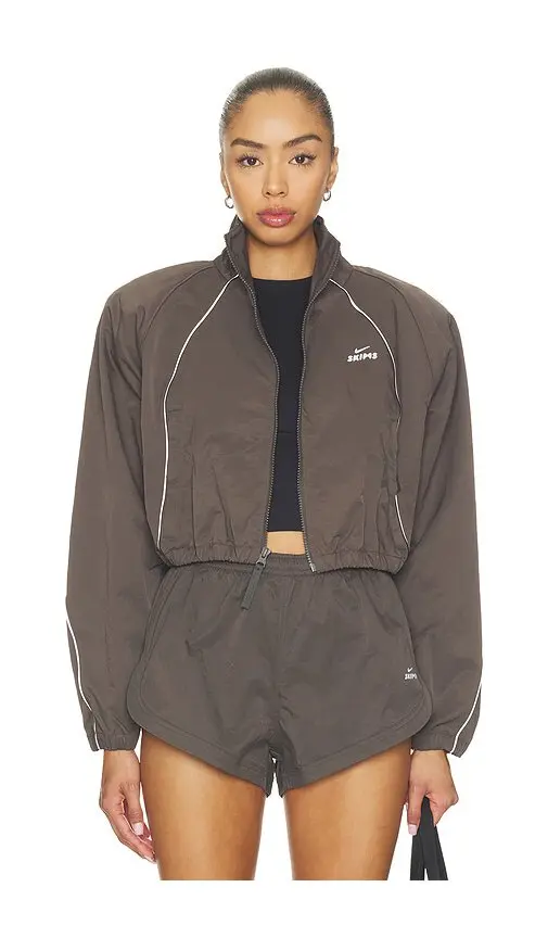 NIKESKIMS Crop Jacket In Brown